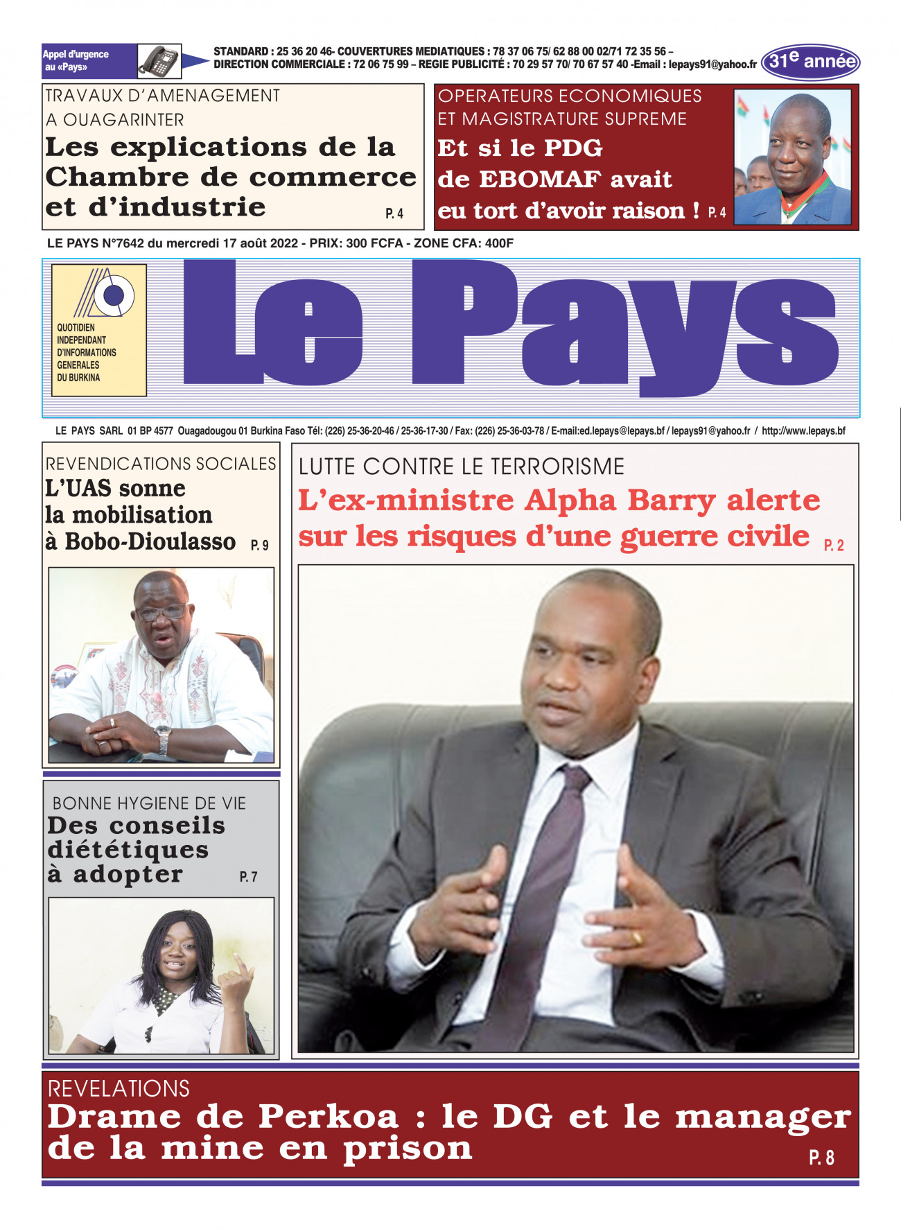 Accueil - Editions Le Pays